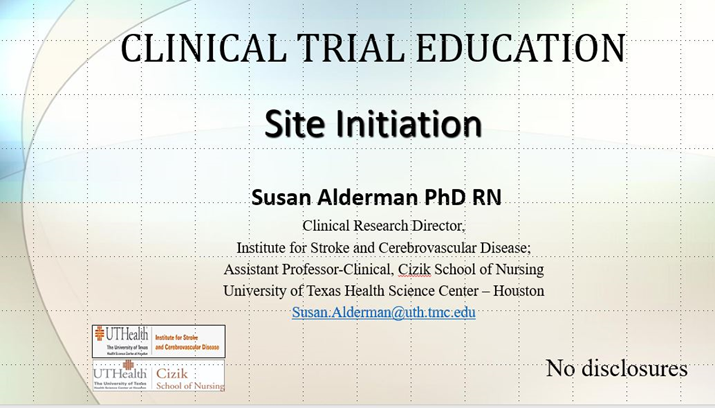 Clinical Research Coordinator Education - Fall 2020 Day 4 Session 1 ...